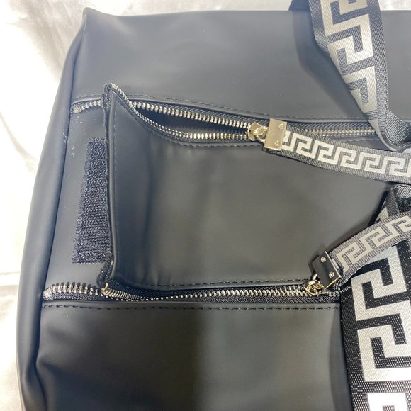 Versace | Bags | Versace Weekender Bag In Black | Poshmark